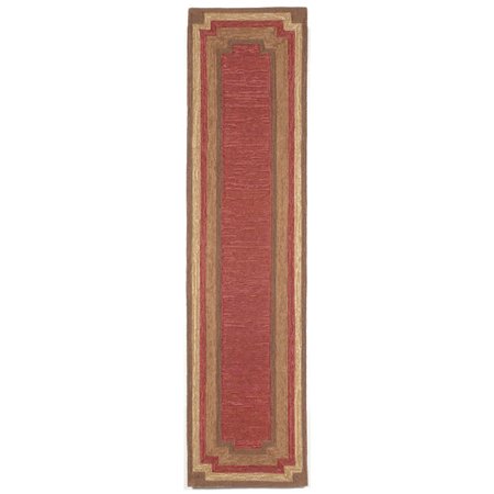 Liora Manne Ravella Red Border Outdoor Rug - Walmart.com - Walmart.com