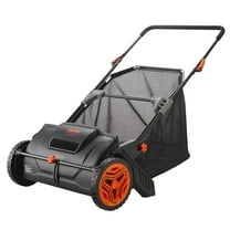 21-Inch Push Lawn Sweeper with Large Capacity 3.5 cu. ft. Mesh ...