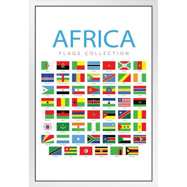 Africa Flags African Countries Country World Collection Educational ...