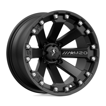 MSA Offroad Wheels Aluminum Rim M40 ROGUE 15X7in Satin Black Titanium ...