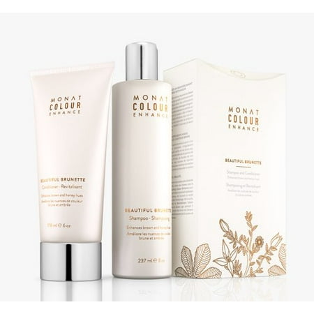 Monat cOLOUR ENHANcE BEAUTIFUL BRUNETTE SHAMPOO AND cONDITIONER ...