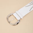 2000s Women Casual Waist Belt for Pants Skirt Pin Buckle Waistband Bead ...