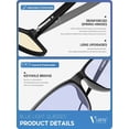 Blue Light Blocking Glasses For Men/Women Anti-Fatigue Computer Monitor ...