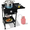Kuma 871-KM-GBPS-GROR Grill & Burner Propane Stove - Graphite/Orange ...