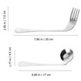 Adaptive Curved Spoon Left Hand Cutlery Easy Use Utensils - Walmart.com