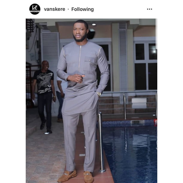 Classy African man clothes, African men traditional wear, African men ...