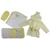 Gerber Baby Boy or Girl Casual Unisex Hooded Terry Towel and Washcloths ...