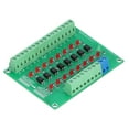 24V To 5V 8,Channel Optocoupler Isolation Module, PLC Signal Converter ...