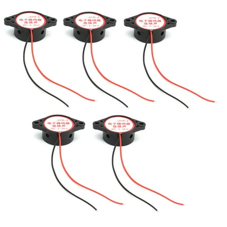 Alarm Buzzer, Active Signal Alarms Continuous Beep Sound DC3-24V ...