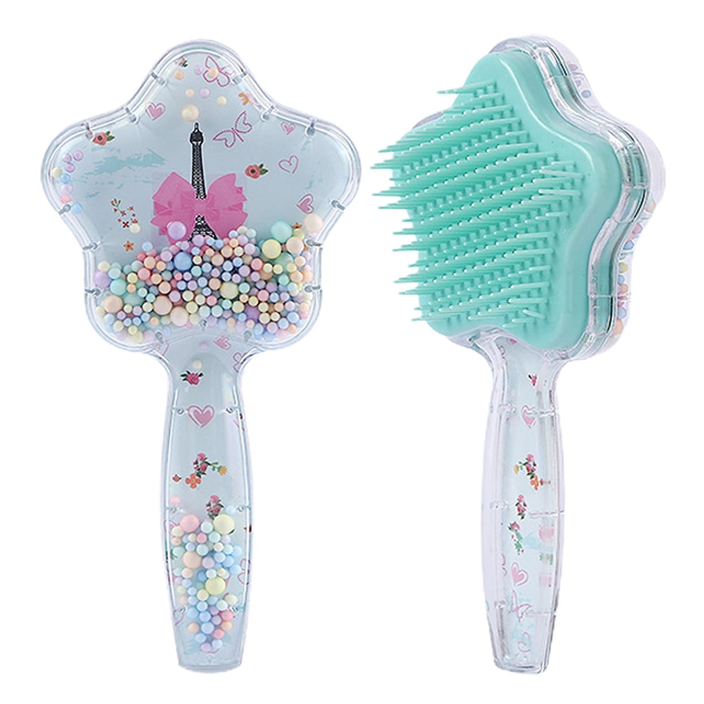 Five-pointed Star Comb Plastic cartoon hair comb Portable children's ...