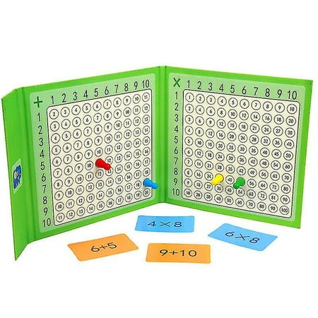 Multiplication And Addition Board Game Magnet Book,children Math ...
