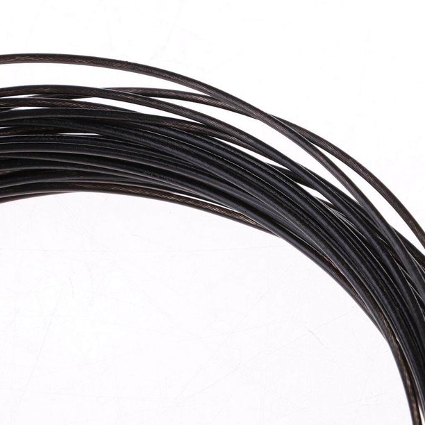 destyer 12m Tennis Racket Racquet String High Elastic Thread Line Black ...