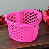 Way To Celebrate Valentine's Day Heart Shaped Basket, Blue - Walmart.com