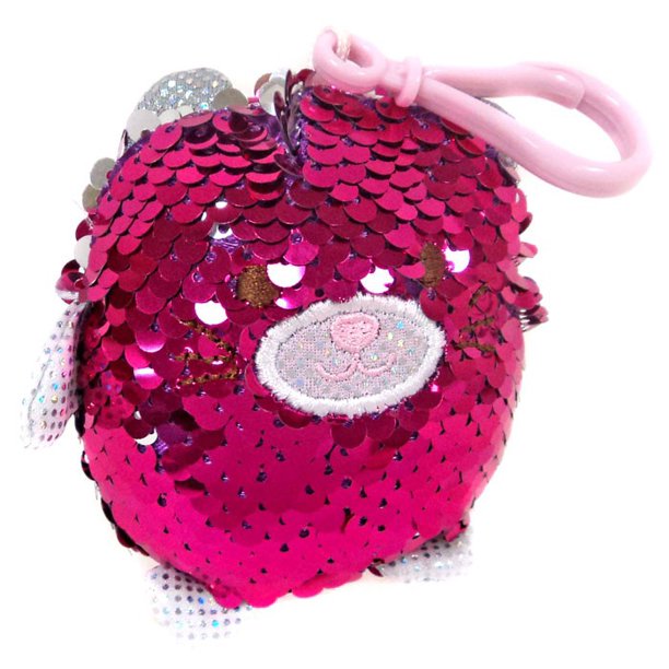 Surprizamals Puchi Gumi Sequin Cat Plush Hanger - Walmart.com