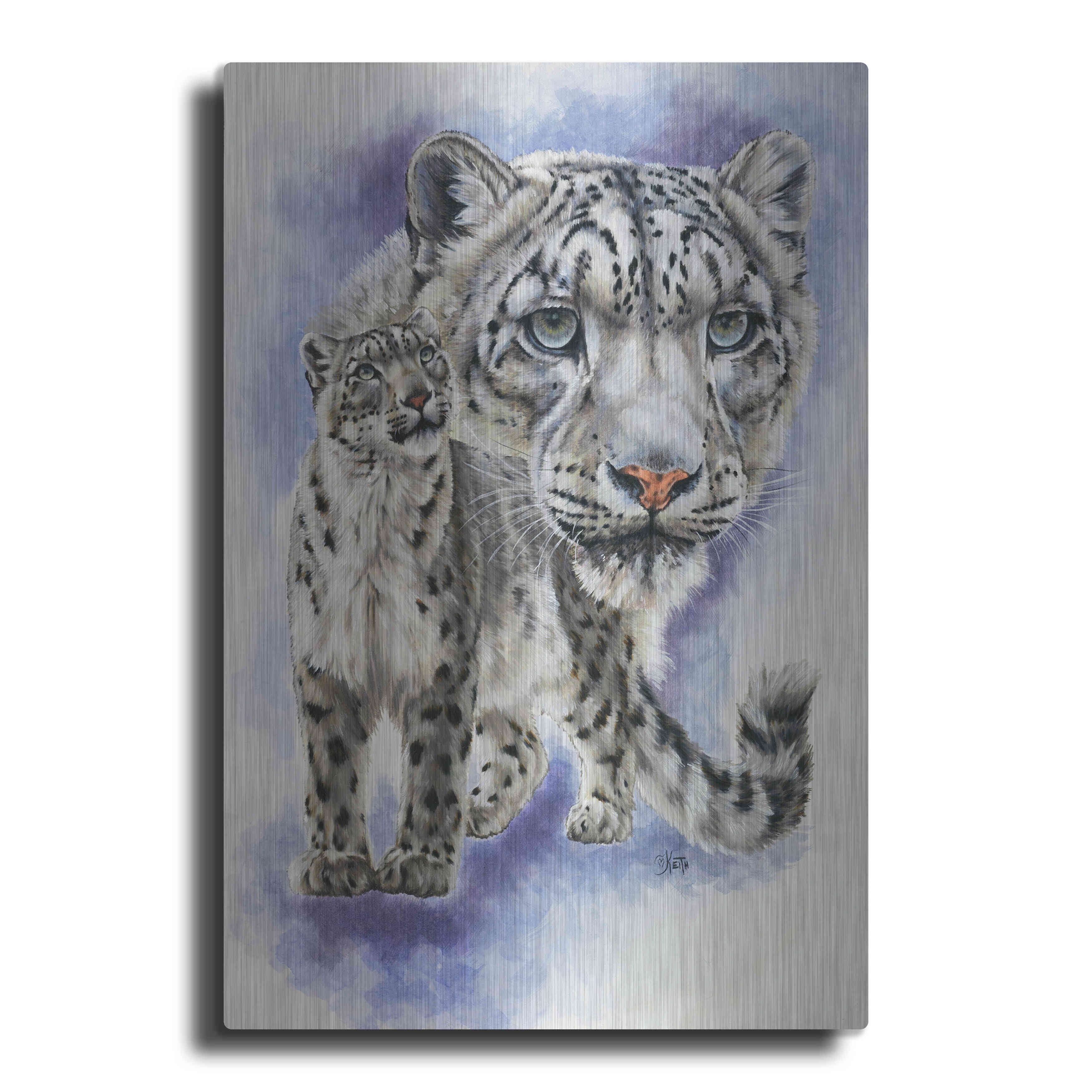 Luxe Metal Art 'Dazzler' by Barbara Keith, Metal Wall Art, 24"x36 ...