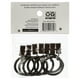 Mainstays Curtain Clip Rings Medium Bronze, Set of Seven - Walmart.com