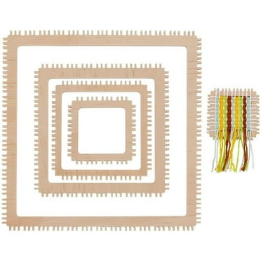 Mini Weaving Loom,Mini Weaving Loom for Beginner Wooden Loom, Set DIY ...