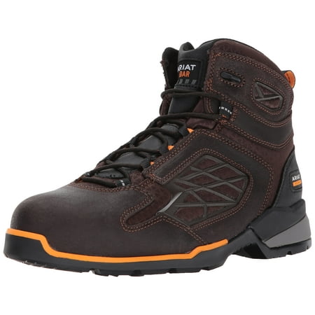 Ariat Work Men's Rebar Flex 6" Composite Toe Work Boot, Chocolate Brown ...