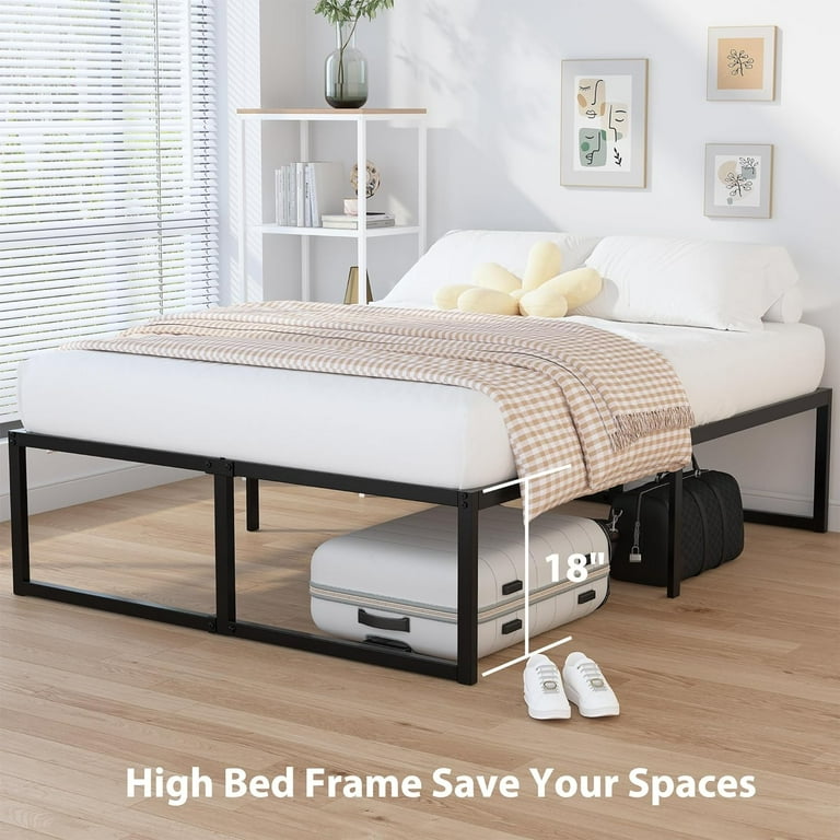 Full size bed frame 18 inch store