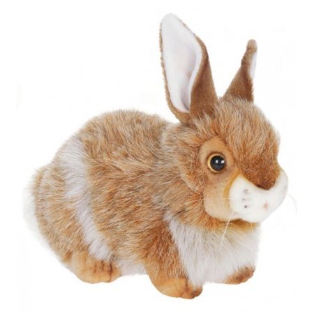 Hansa Brown Mix Rabbit Plush Toy - Walmart.com