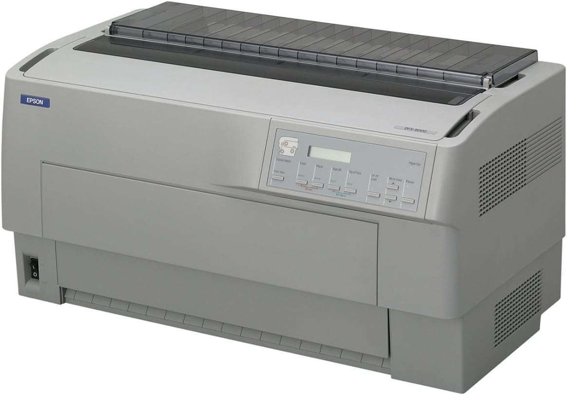 Restored Epson DFX-9000 High-Volume Serial Impact Printer – 9-Pin, Wide ...