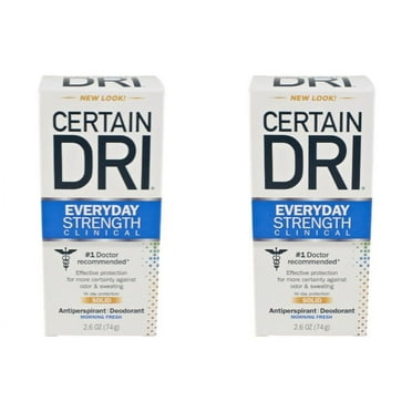 Certain Dri Everyday Strength Clinical Antiperspirant + Deodorant, Roll ...