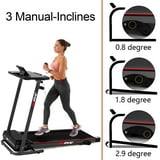 FYC 2.5HP Folding Desk Treadmill w/ Bluetooth & Incline - Compact ...