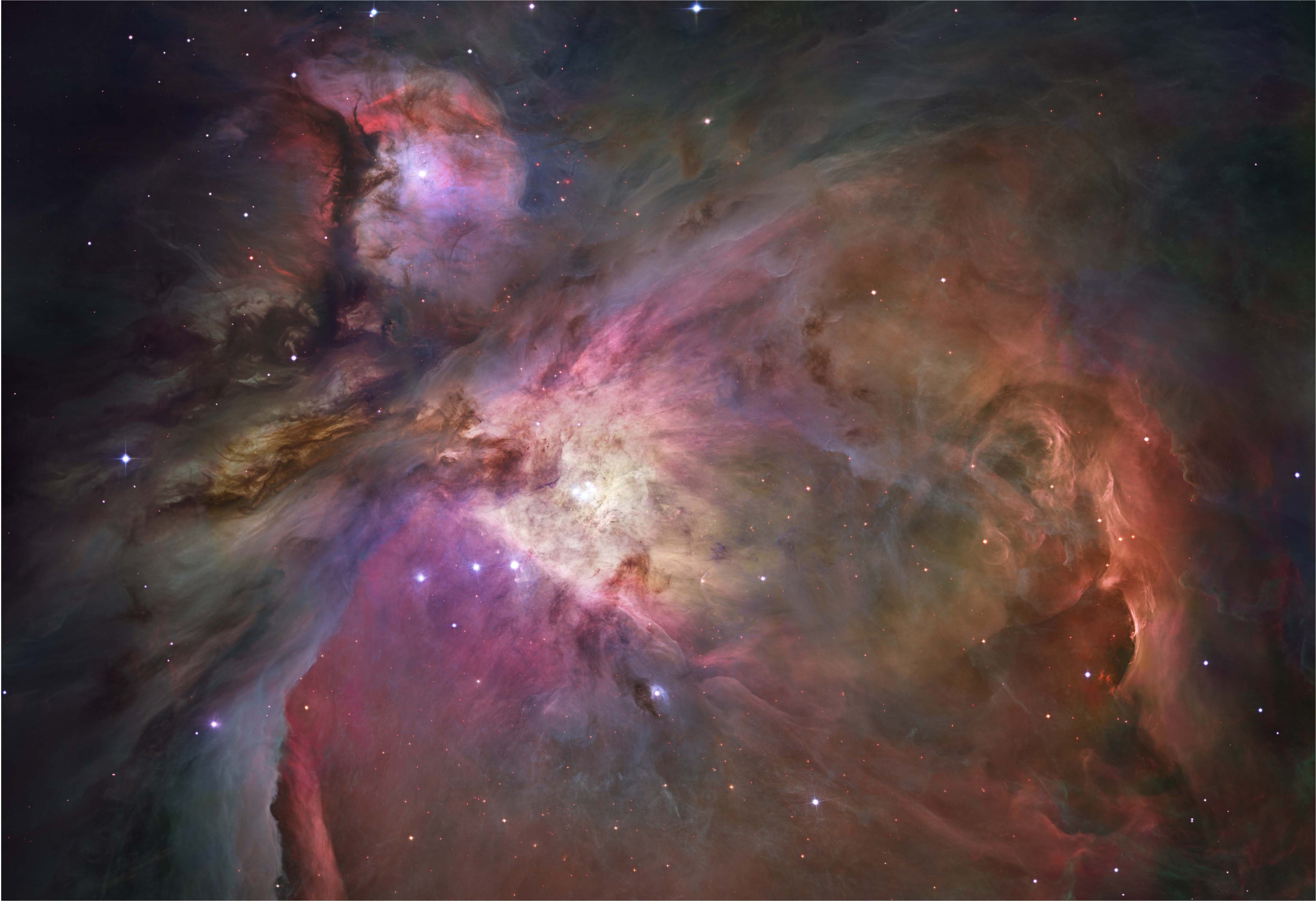 Hi Res Hubble Orion Nebula Hi Gloss Space Poster Fine Art Print
