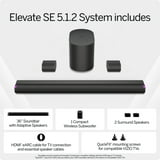 VIZIO Elevate SE 5.1.2 Soundbar w/ Dolby Atmos & DTS:X (NEW) SL512X-0806 - Walmart.com