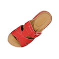 Bkhluea Women Mule Slide Sandals Open Toe Slip On Shoes Summer Casual ...
