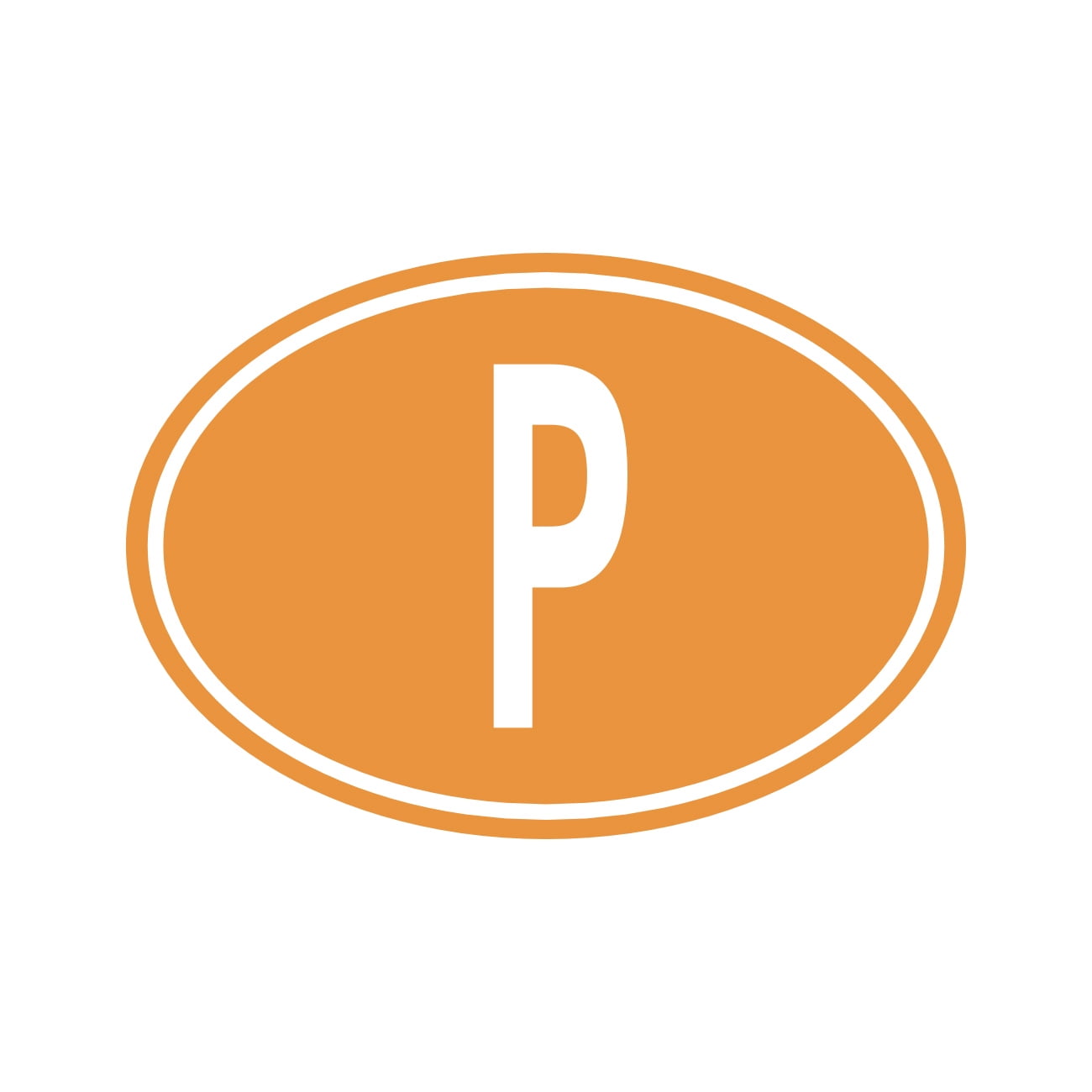 Portugal Oval Sticker Decal Die Cut - Self Adhesive Vinyl ...