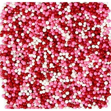 Wilton Jumbo Heart-Shaped Edible Sprinkles for Cake and Cupcake ...