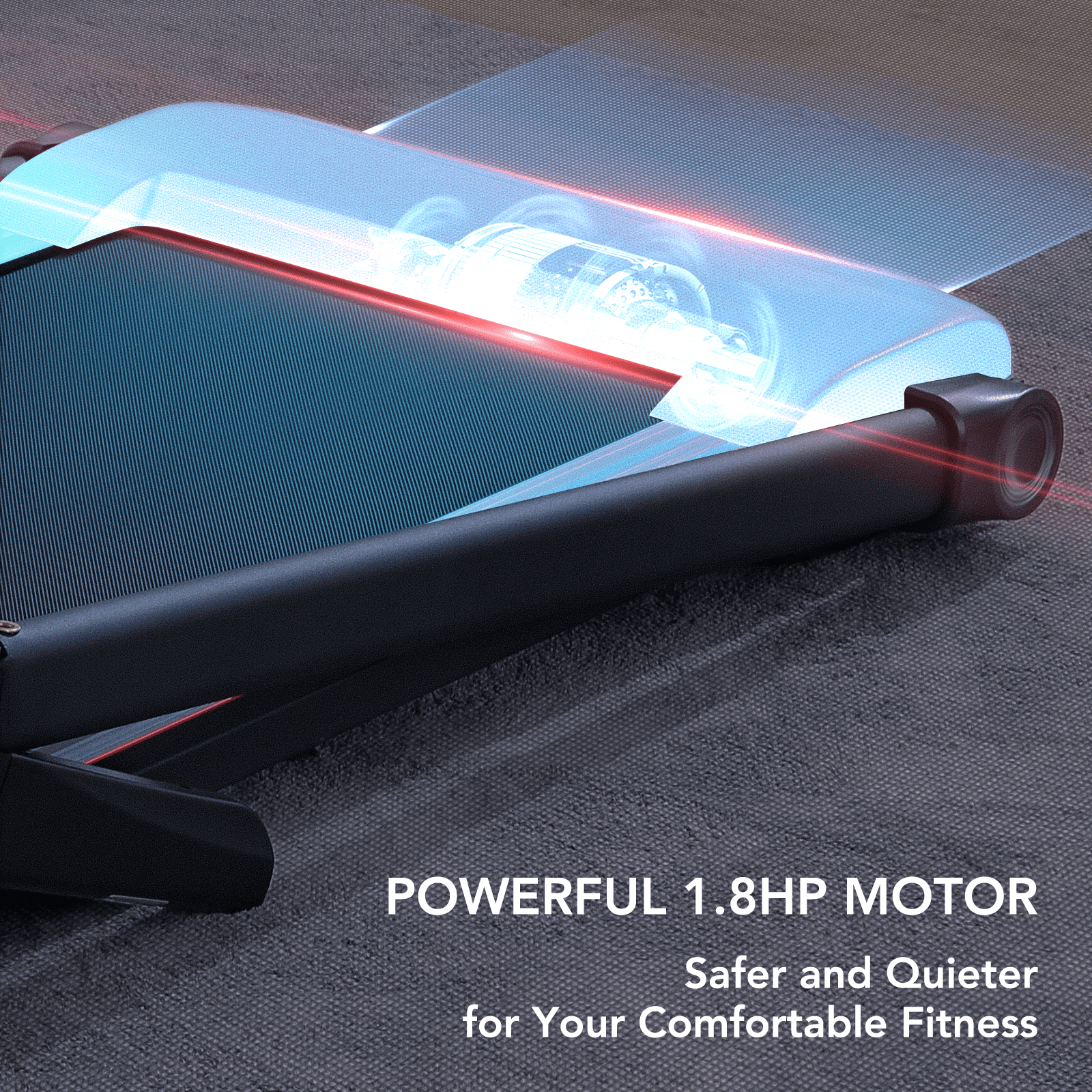 Buy MaxKare Electric Treadmill with Voice Control Folding Treadmill ...