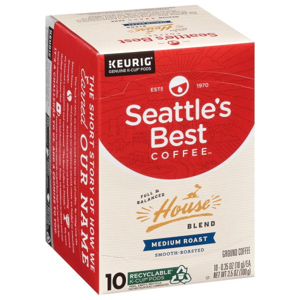 Seattle's Best Coffee™ House Blend Coffee K-Cup® Pods 10 ct. Box ...