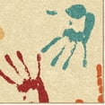 Orian Handprints Fun Kids' Area Rug - Walmart.com