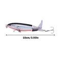 Floating Pencil Fishing Lure Hard Bait, Topwater Propeller Tail With ...