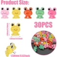 30 pcs Frog Push Pins Animal Thumbtacks Cork Board Pushpins for Photos ...