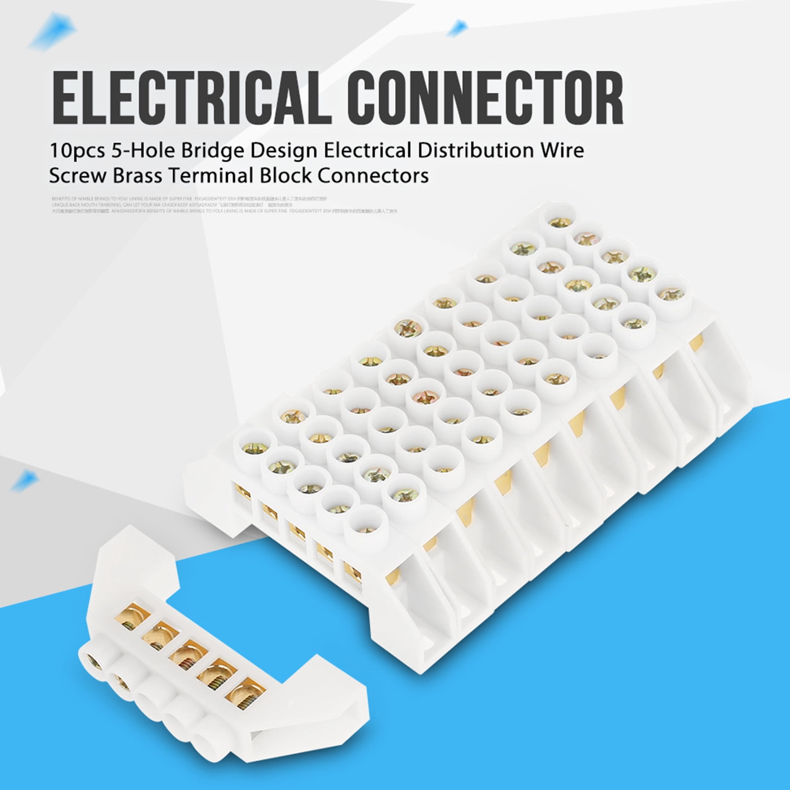 Terminal De Tornillo, Tamaño De Tornillo: M4 Bloque De Terminales De ...