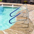 TCFUNDY Pool Handrail, 57"x33" Swimming Pool Stair Rail, 304 Stainless ...