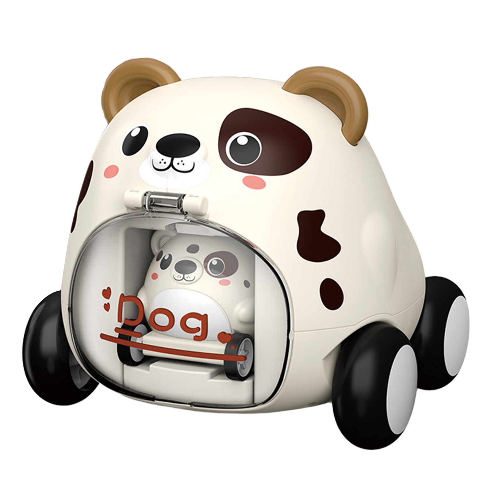 Yoone Baby Catapult Car Safe Interactive Colorful Cartoon Inertia Pull ...