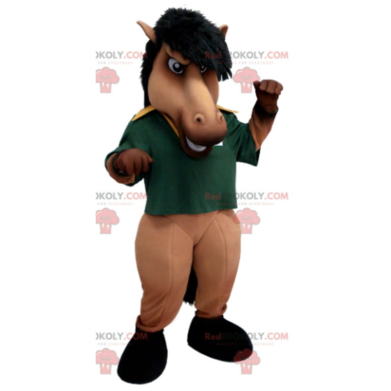 Mustang Mascot Costume