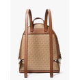Michael Kors Rhea Medium Color-Block Signature Logo Backpack- Camel ...