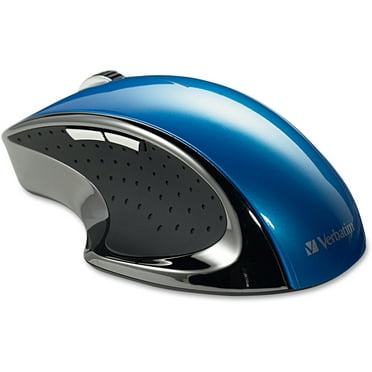 Verbatim Silent Wireless Blue LED Mouse, Silver - Walmart.com