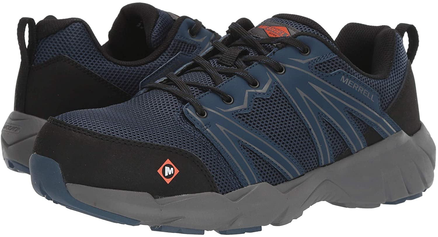 Merrell Mens Fullbench Superlite at 8 Wide Blue - Walmart.com
