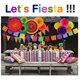 Mexican Fiesta Party Decorations - Cinco De Mayo - 6 Paper Fans, 5 ...