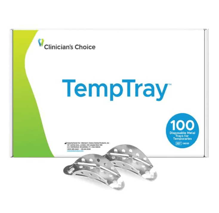 Clinicians Choice 46050 Temptray Aluminum Impression Trays Posterior ...