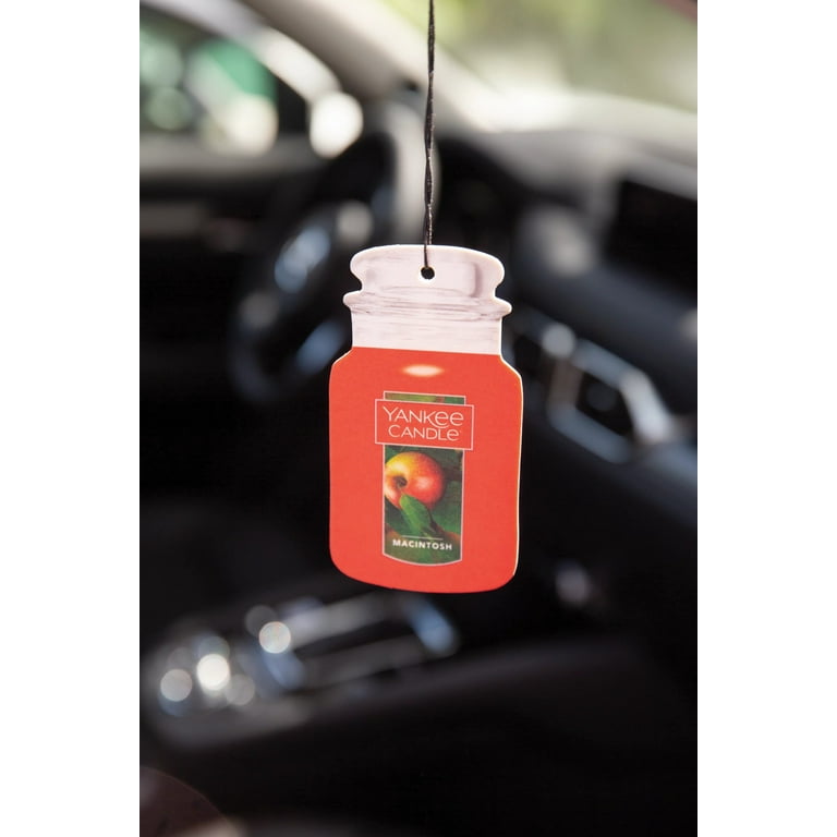 Yankee candle macintosh car freshener store