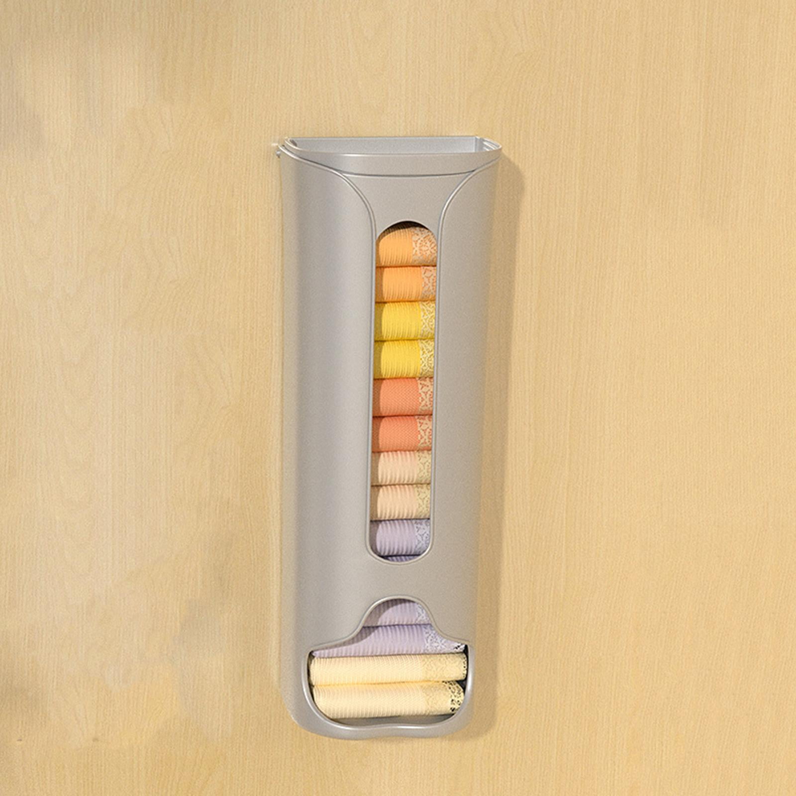 Socks Storage Box Container with Open Cover Wall Mounted Organizer ...