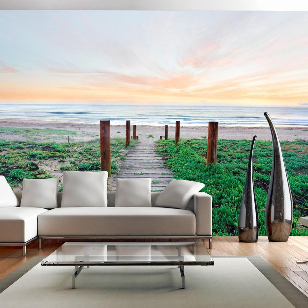 Tiptophomedecor Peel and Stick Beach Wallpaper Wall Mural - Among The ...