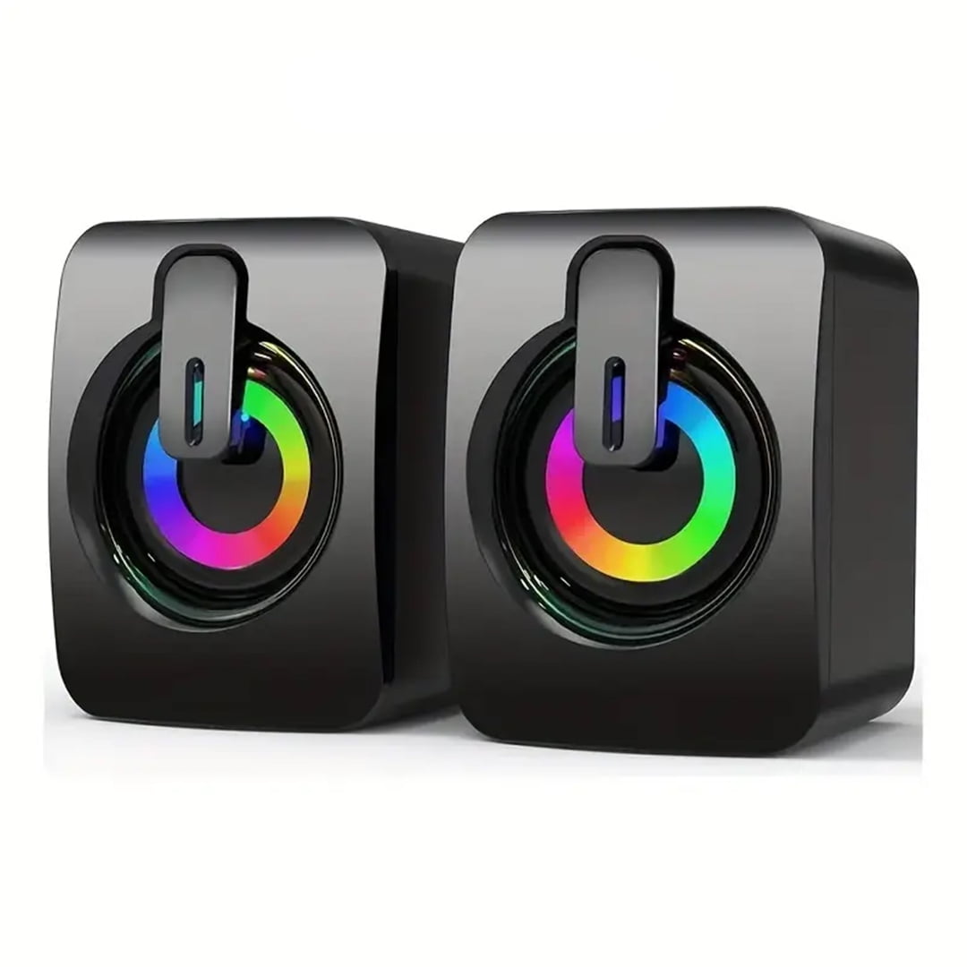 Bocinas Alambricas para PC escritorio K2053 Con RGB | Bodega Aurrera en ...